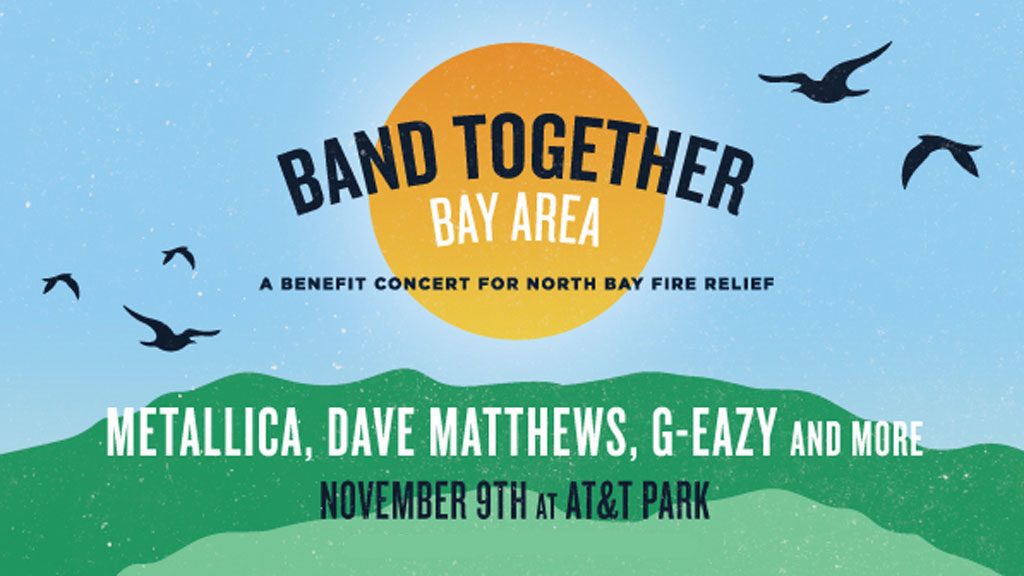 Benefit Concert on November 9 at AT&T Park to feature Metallica, Dave ...