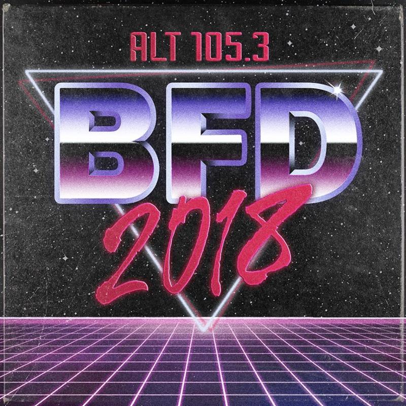 The New ALT 105.3 Announces Lineup for BFD 2018 at Concord Pavilion