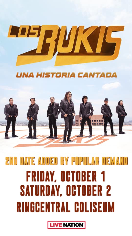 LOS BUKIS announce a 2nd show at RingCentral Coliseum in Oakland on ...