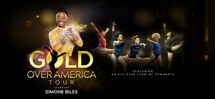 Athleta Presents GOLD OVER AMERICA TOUR, headlined by SIMONE BILES ...