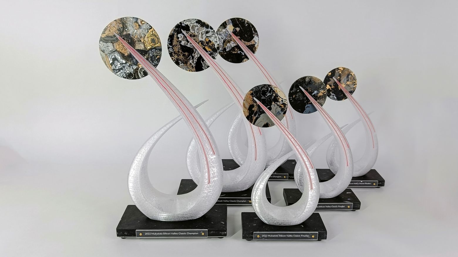 Mubadala Silicon Valley Classic Trophy Made With Recycled Materials ...