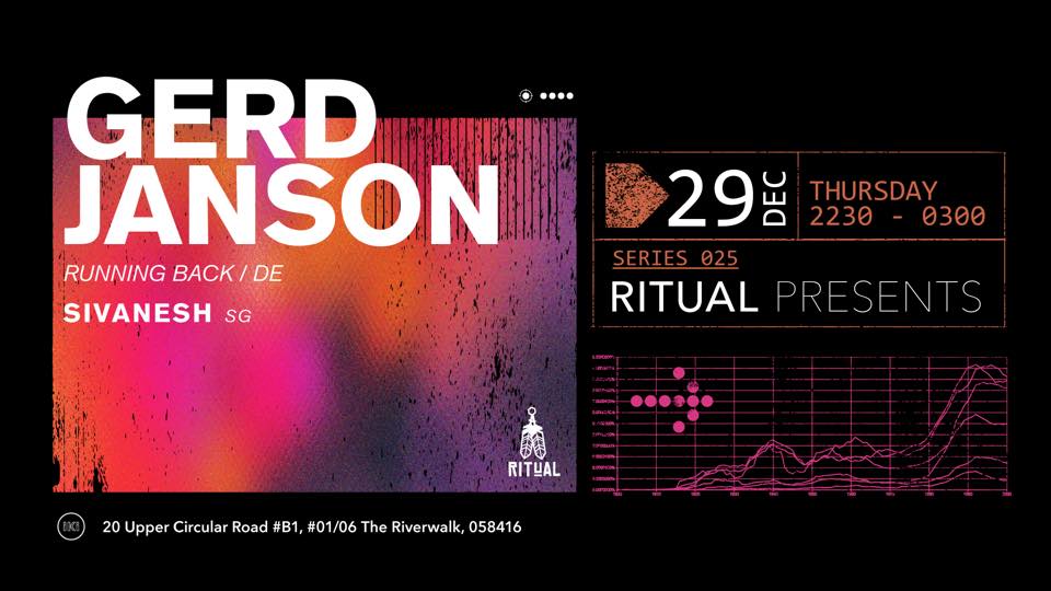 Blackout Agency presents RITUAL 025: Gerd Janson (Running Back/DE) and ...
