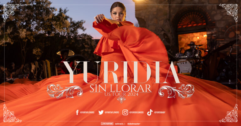 Yuridia anuncia su gira por Estados Unidos “Sin Llorar US Tour 2024”