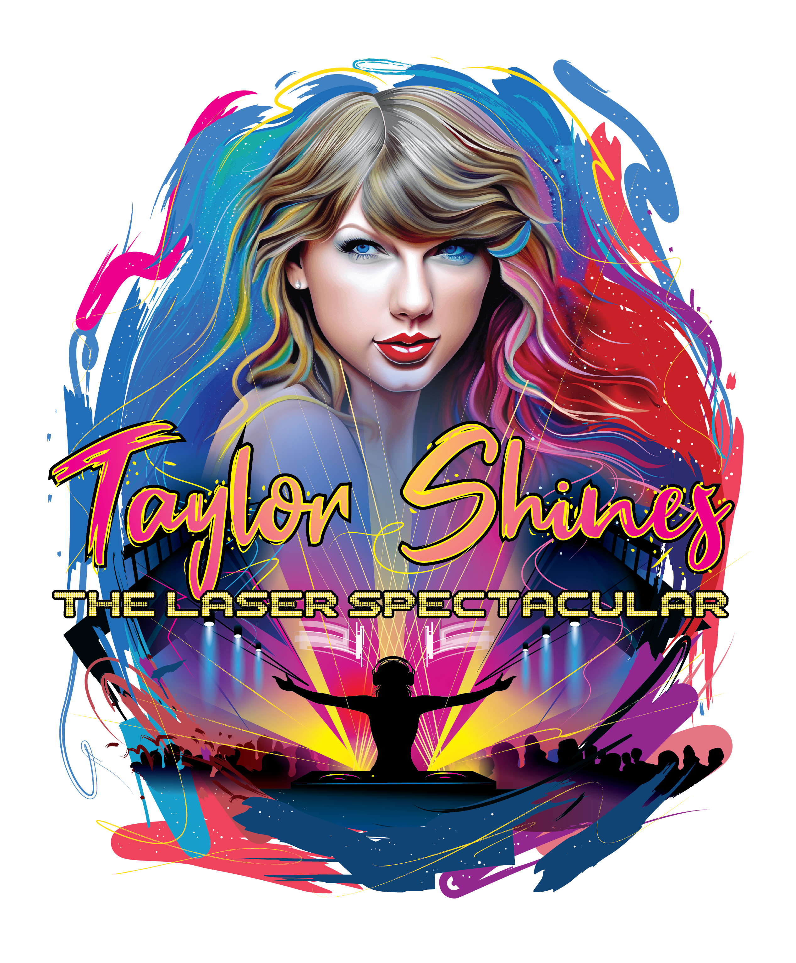 El sensacional espectáculo audiovisual “Taylor Shines: The Laser ...