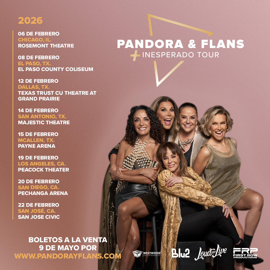 Pandora y Flans anuncian su nueva gira “+ Inesperado Tour 2026” con una ...