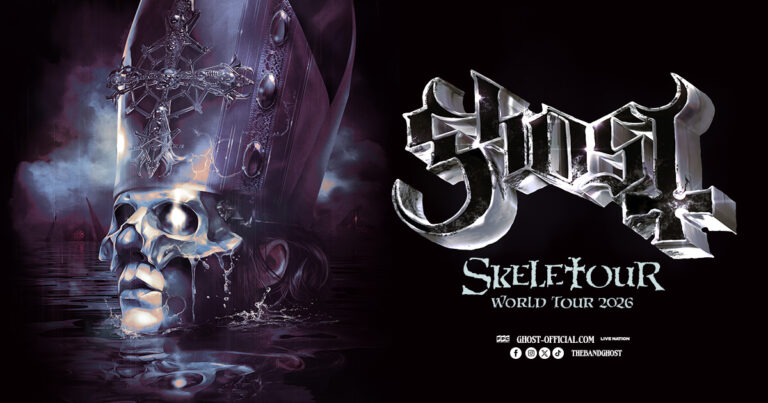 GHOST anuncia su gira mundial SKELETOUR 2026